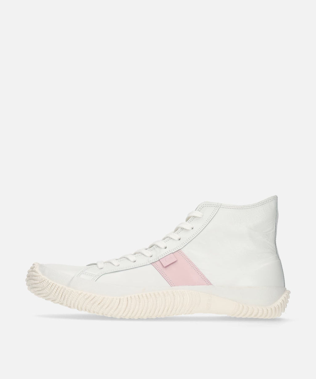 SP-443 White/Pink | 国産ハンドメイド スニーカー スピングル